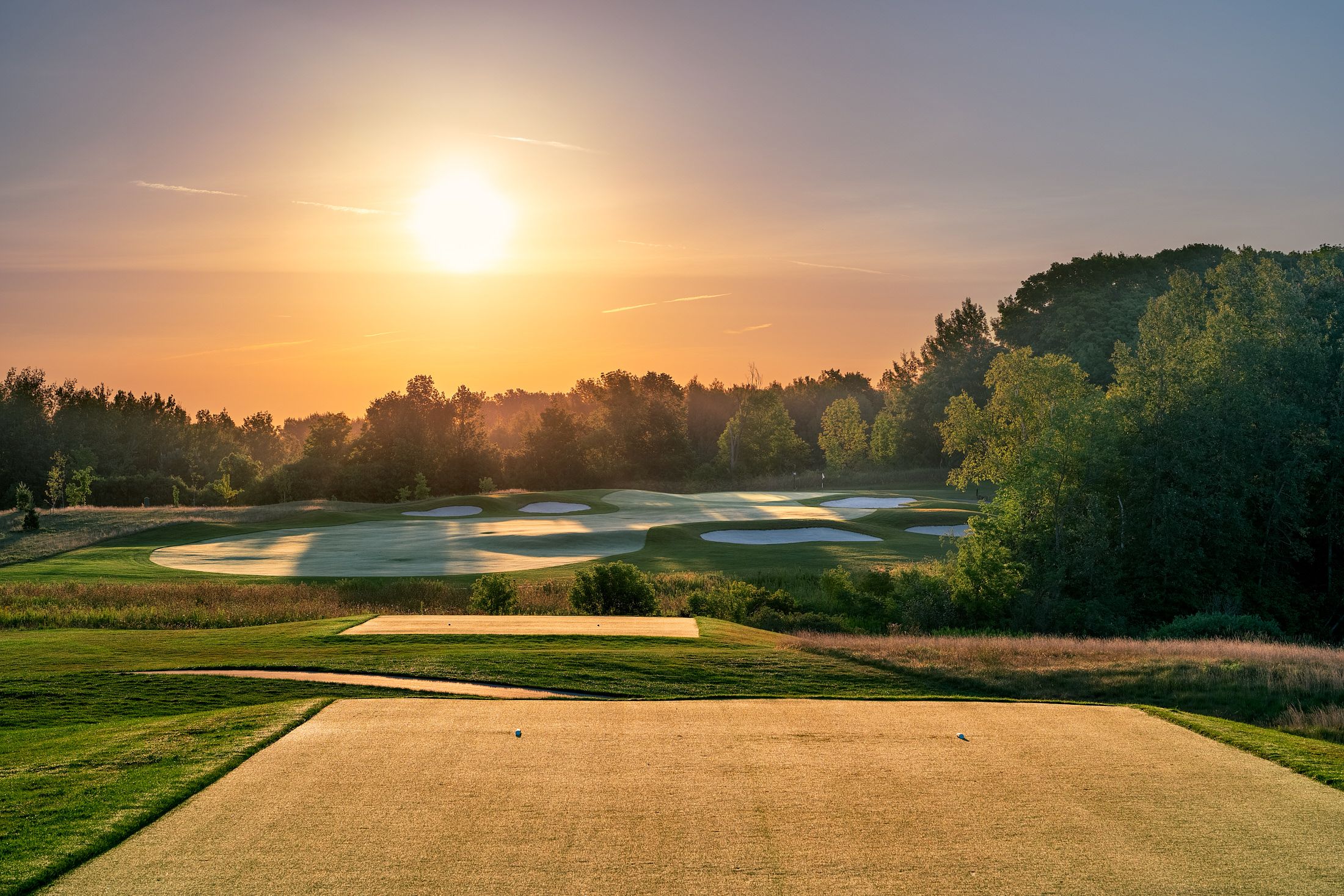 15th tee box, Lebovic Golf Club | Clive Barber